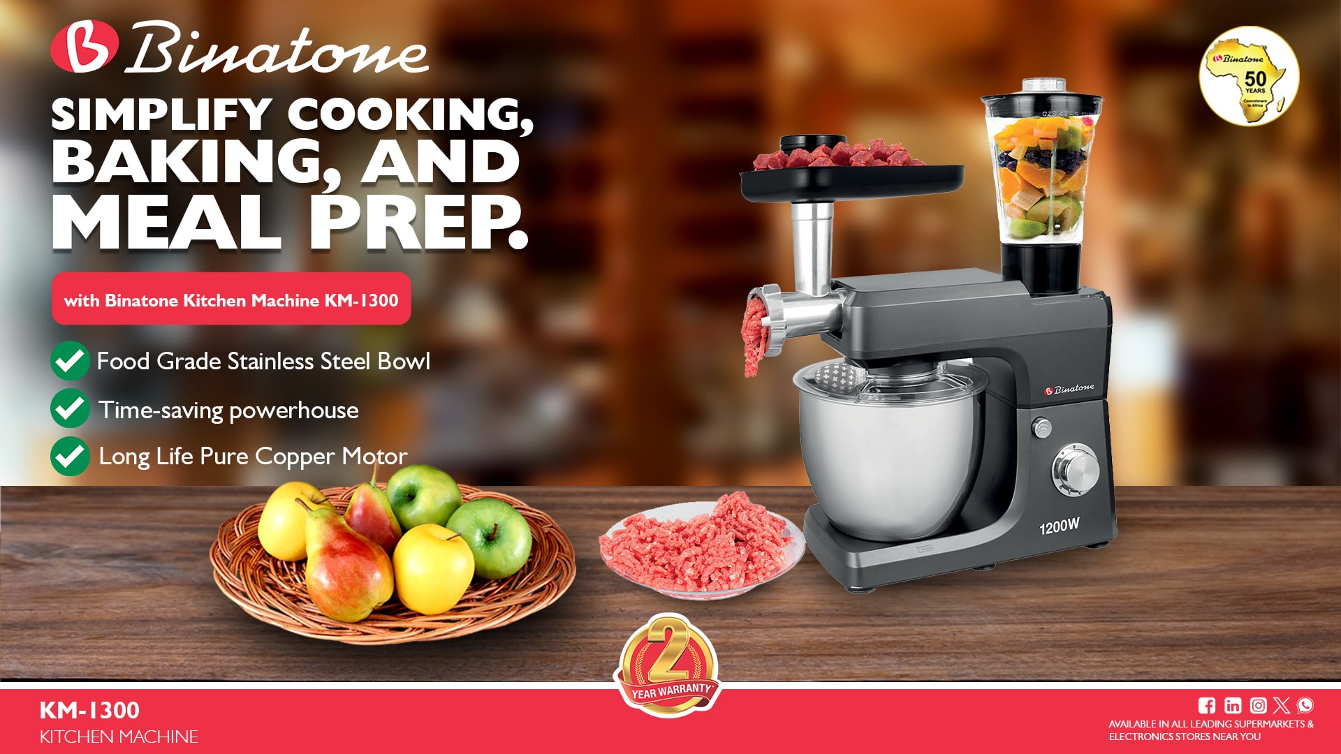 Binatone Kitchen Machine – The Ultimate Kitchen Companion - Business ...